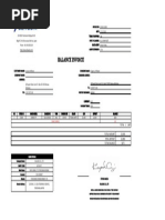 Motorcycle Repair Invoice Template | PDF