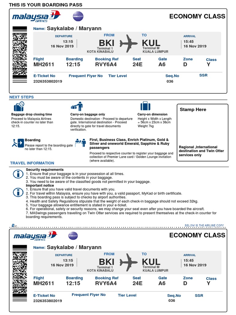 Boarding Pass/ Org Chart | Download Free PDF | Aviation | Transport