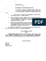 PRC Form Affidavit of Undertaking CPD | PDF | Affidavit | Civil Law ...