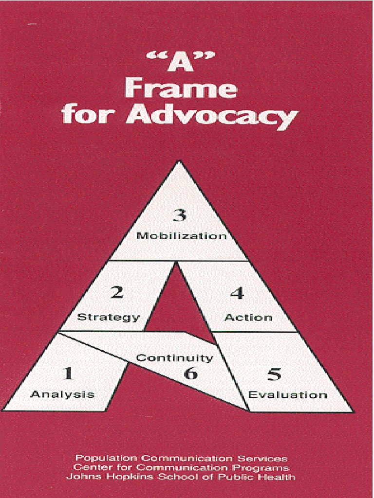 A Frame For Advocacy Color PDF | PDF