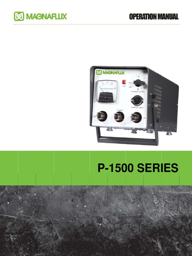 P-1500 Series Manual | PDF | Electrical Connector | Switch
