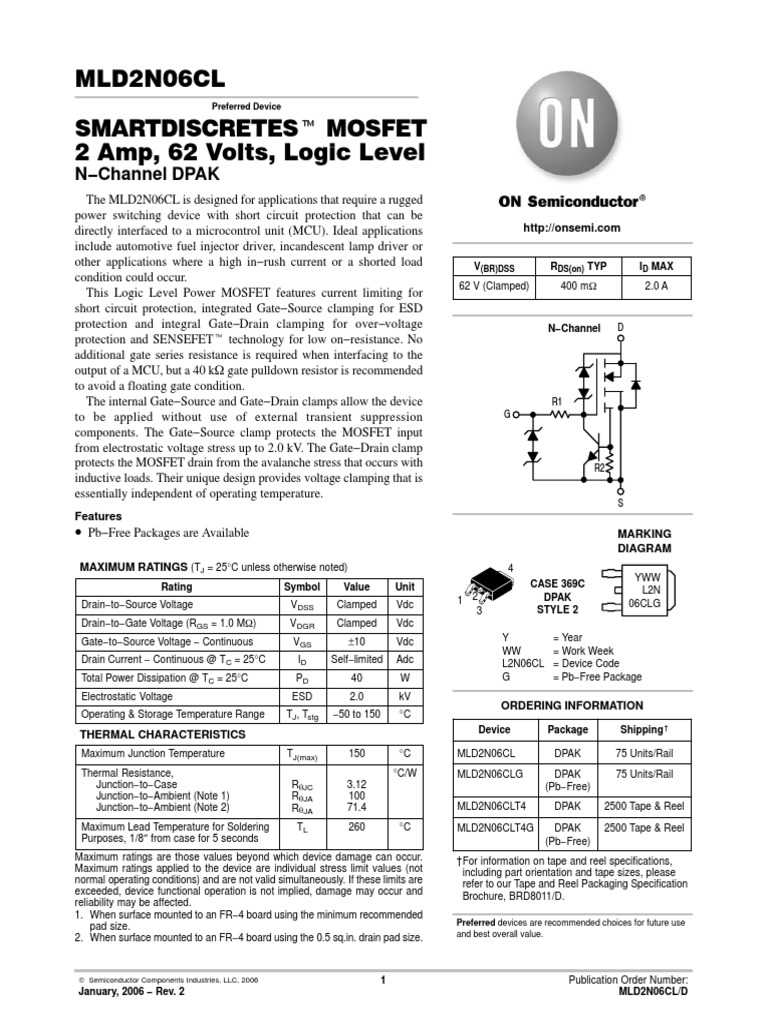 Datashet Transistor | PDF | Field Effect Transistor | Mosfet