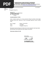 Surat Permohonan Lansia DG Pendamping | PDF