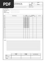 Contoh Checklist Pekerjaan | PDF