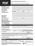 Soccer Player Contract Form | PDF | Fee | Private Law