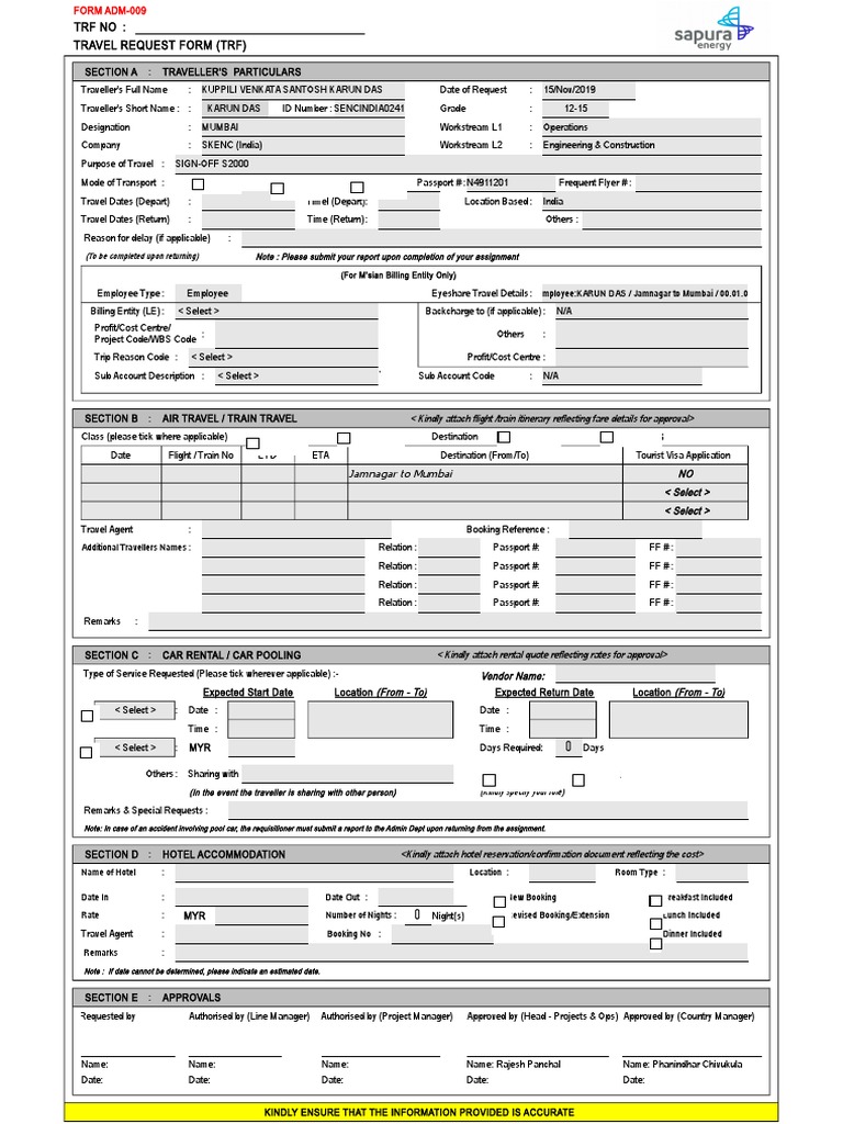TRF Format | PDF | Economies | Service Industries