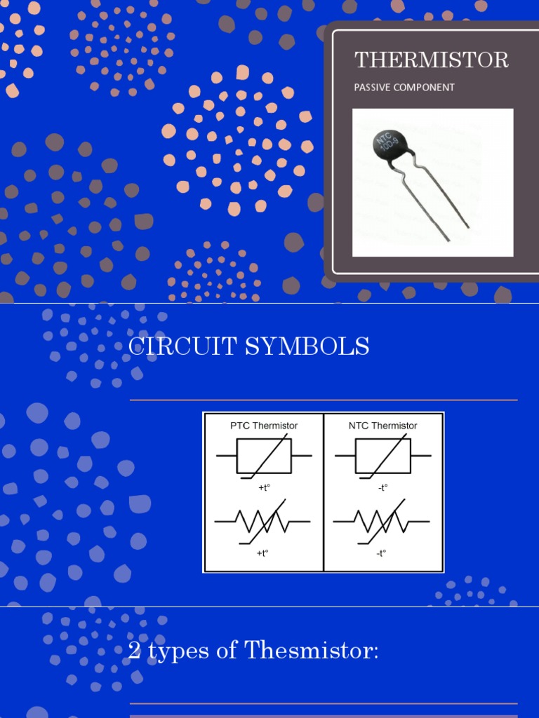 THERMISTOR | PDF | Electrical Resistance And Conductance | Quantity