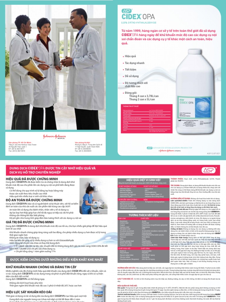 Cidex Opa 1 PDF | PDF