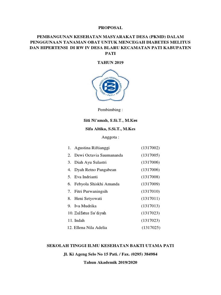 Proposal PKMD Edit | PDF