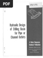 Hydraulic Structures Design Manual | PDF | Vortices | Physics