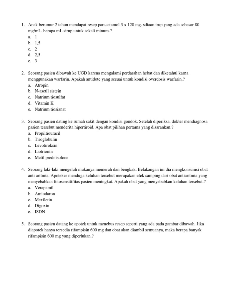 Soal UNPAD 2 | PDF
