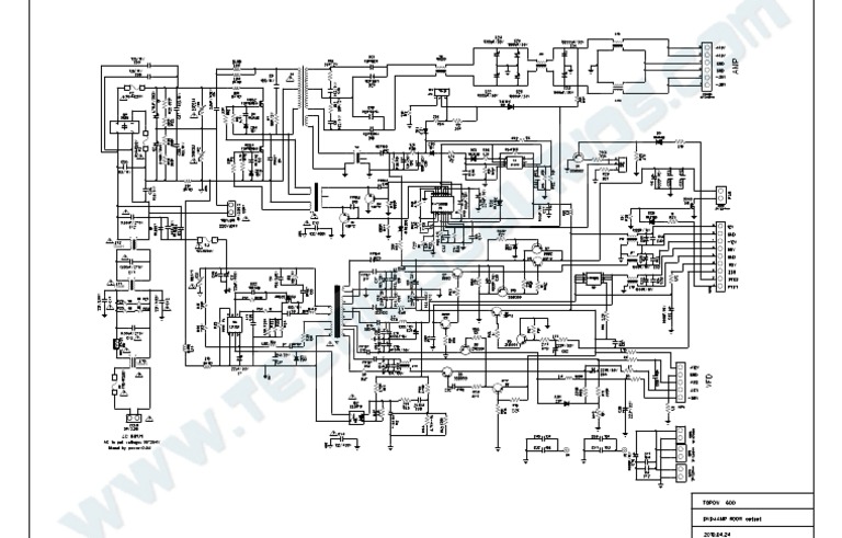 9780 - Philips - FWM664 - 663 - 6500 - X77 Diagrama Fuente PDF | PDF