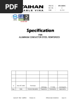 Technical Specification AL-59 Conductor 893 | PDF | Wire | Electrical ...