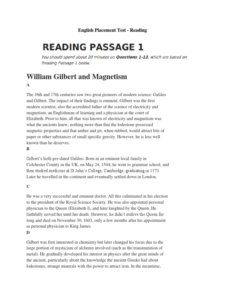 Reading Day 1 | PDF | Magnetism | Magnet