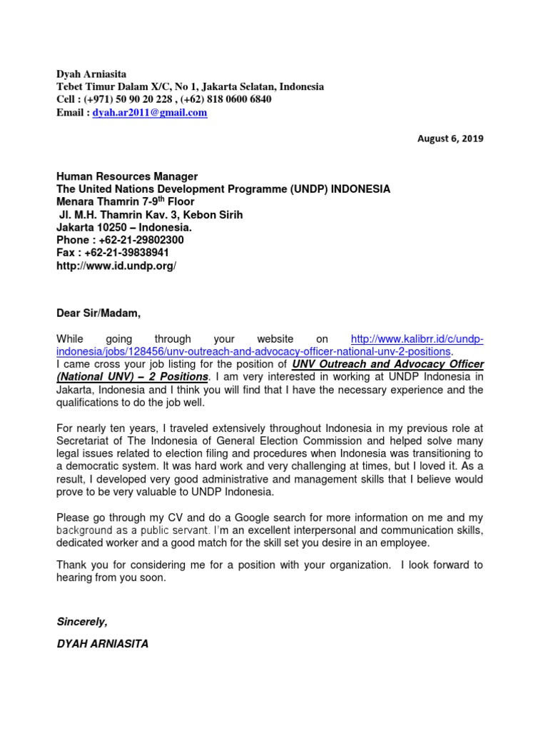 CV Undp JKT - 2019 (F) | PDF | Justice | Crime & Violence