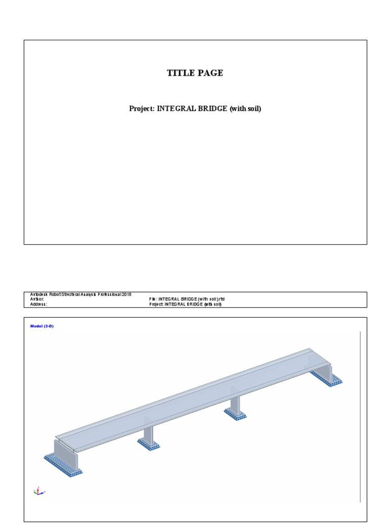 Bridge Analysis | Computational Science | Structural Analysis