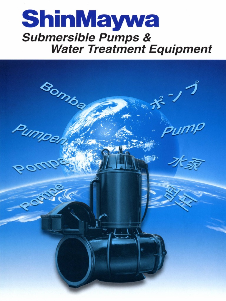 Shinmaywa Submersible Pumps PDF | PDF