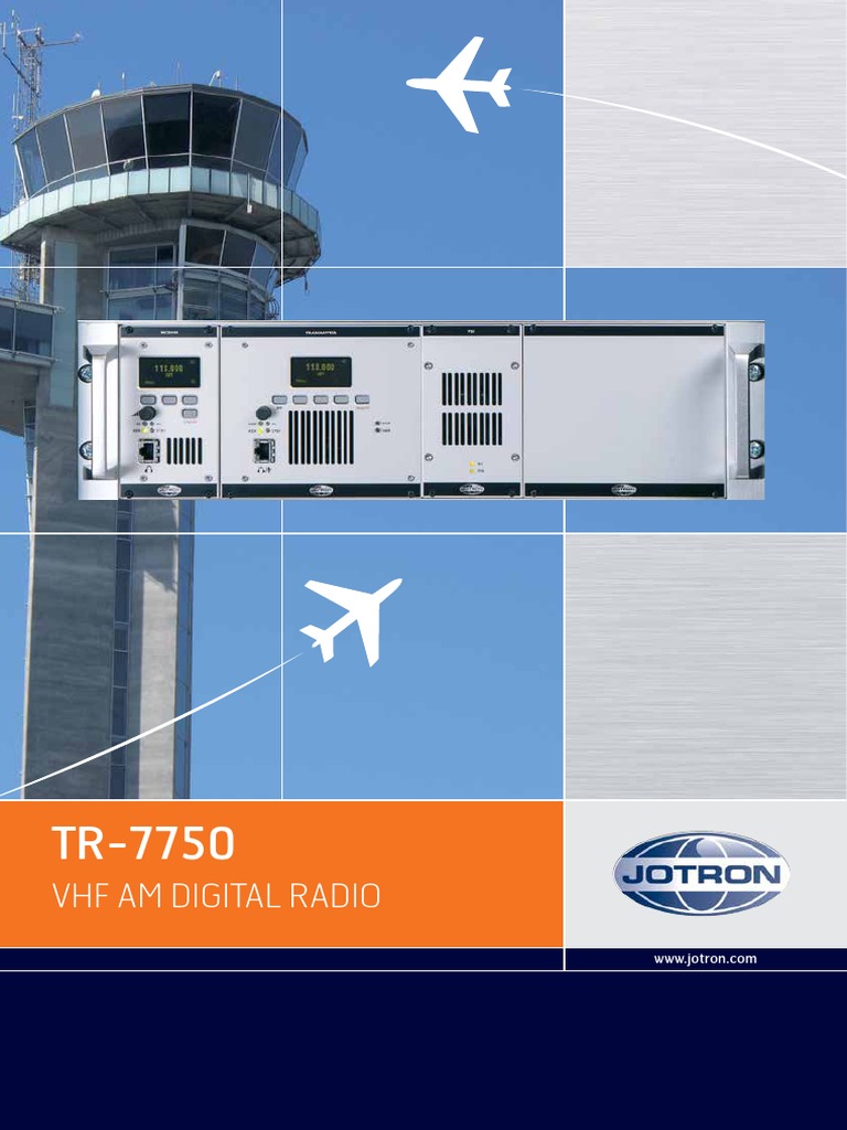 Jotron TR-7750 VHF Radio Overview | PDF | Radio | Voice Over Ip