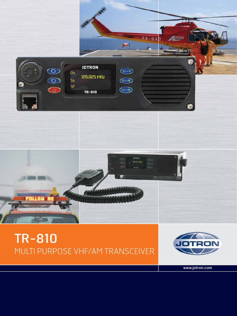 tr-810 VG 594865 | PDF | Radio | Microphone