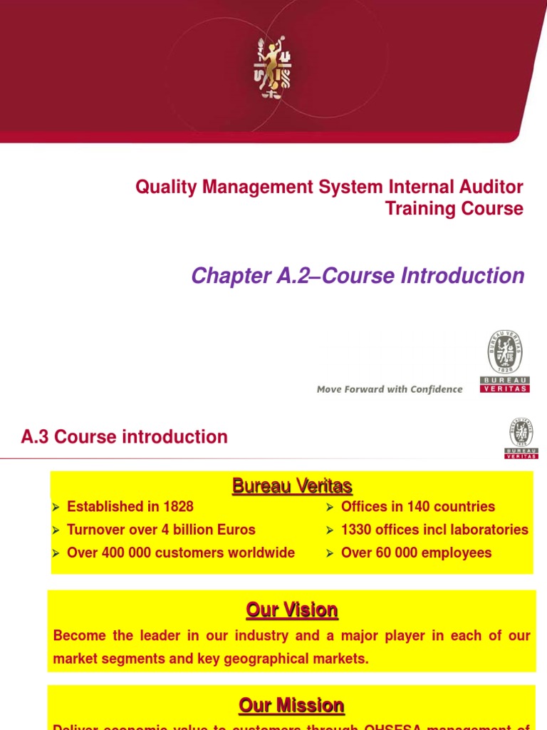 A.2.Introduction To Course & Audit | PDF | Quality Management System ...