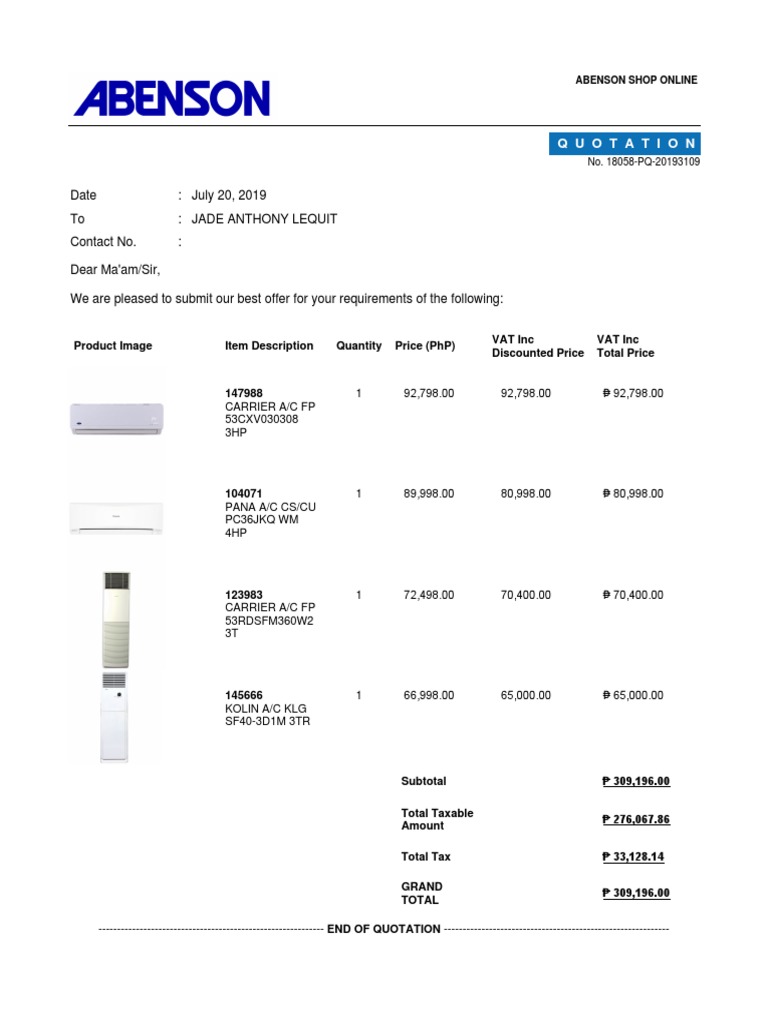 ABENSON | PDF | Value Added Tax | Government Finances