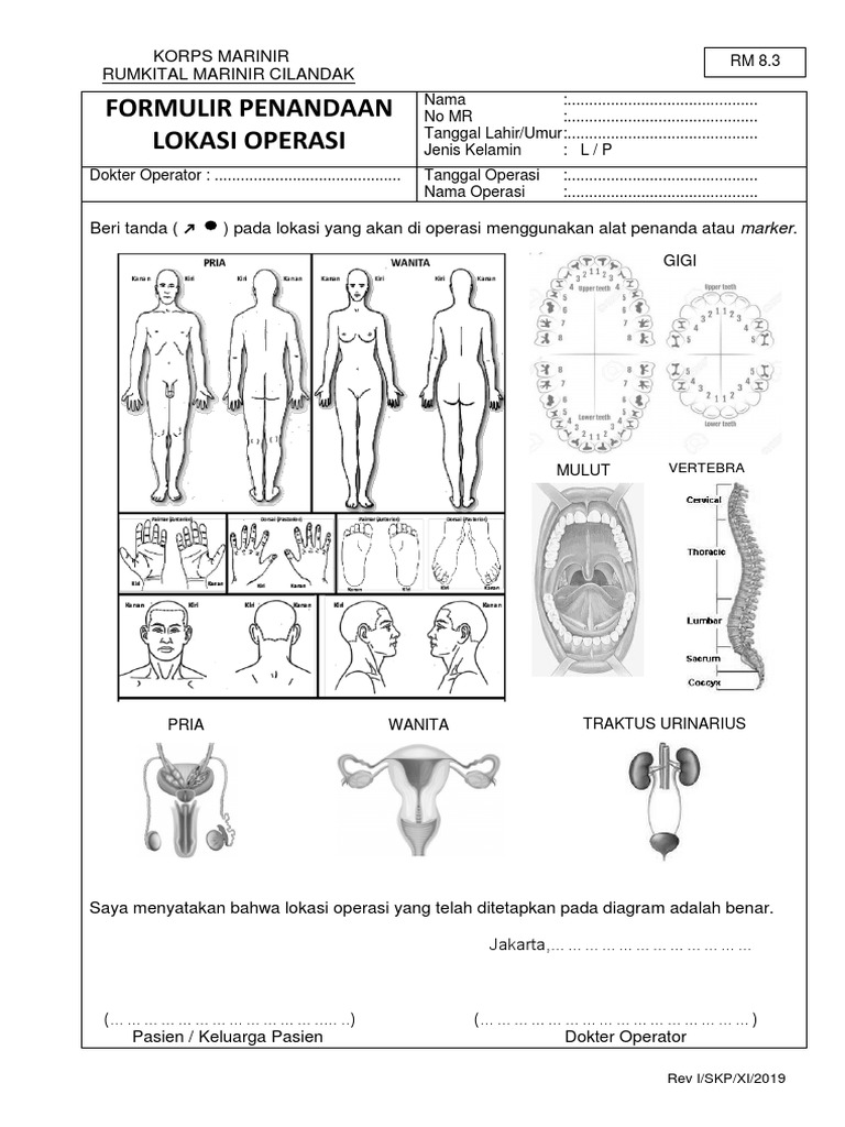 Form Site Marking Terbaru | PDF