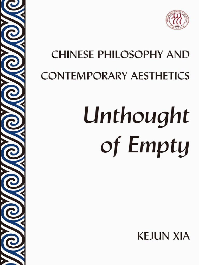 Xia Kejun, Chinese Philosophy and Contemporary Aesthetics, Unthought of ...