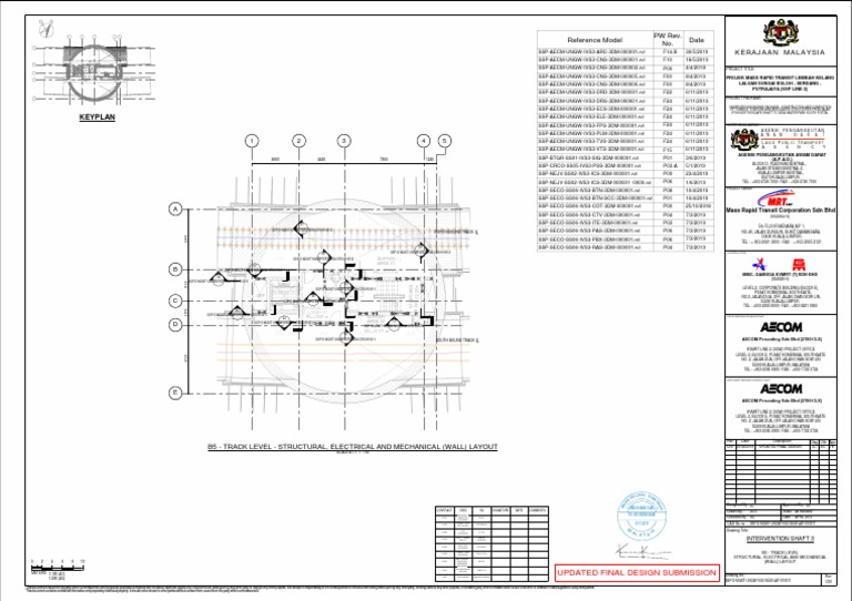 Construction Drawings Layout Plan | PDF | Rail Infrastructure | Malaysia