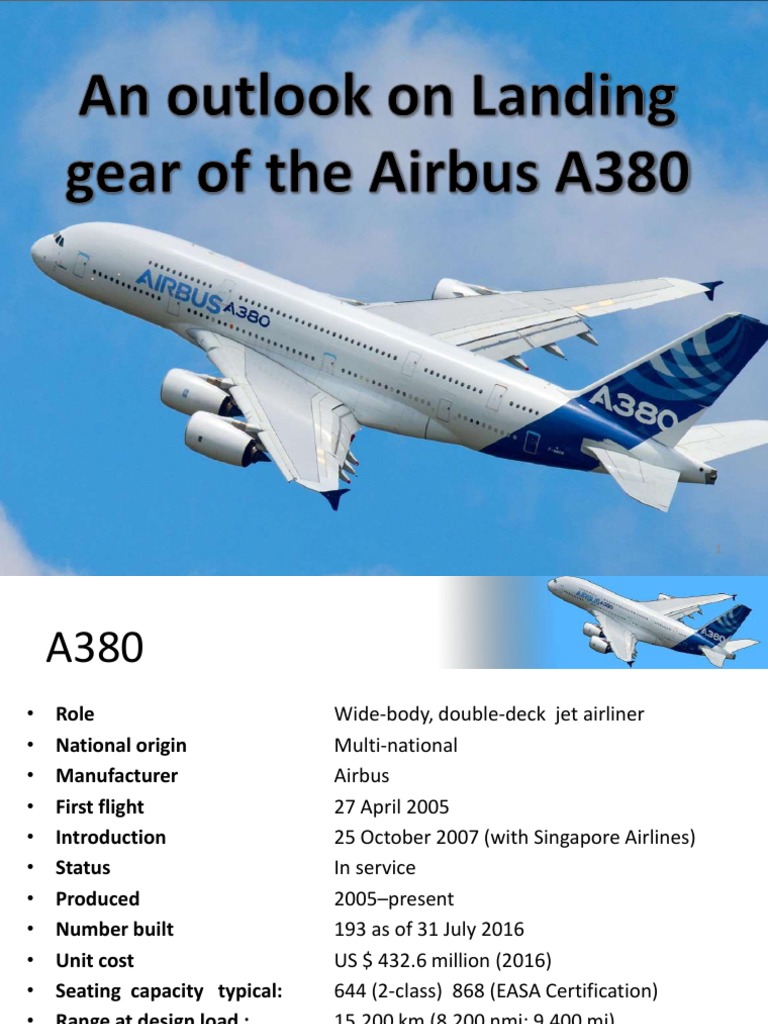 Landing Gear A380 | PDF | Landing Gear | Anti Lock Braking System