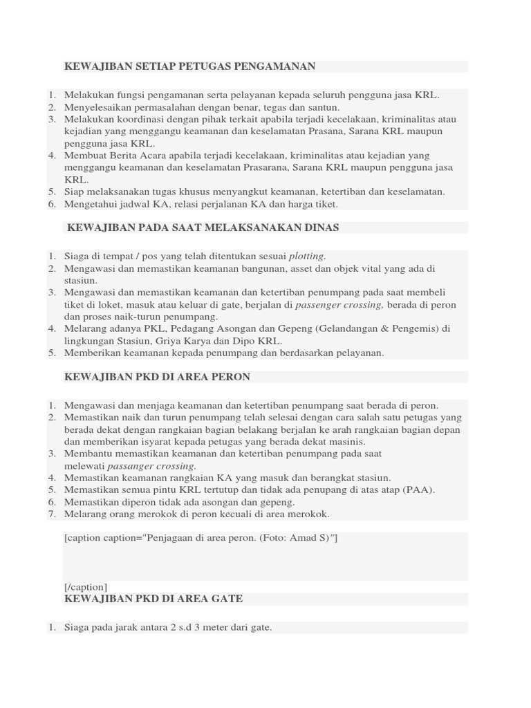 Sop Satpam Kai | PDF