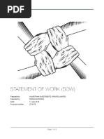 Sample Format For A Statement of Work (SOW) | PDF | Classified ...
