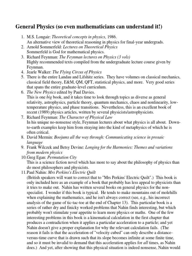 Physics | PDF | Quantum Field Theory | Quantum Mechanics