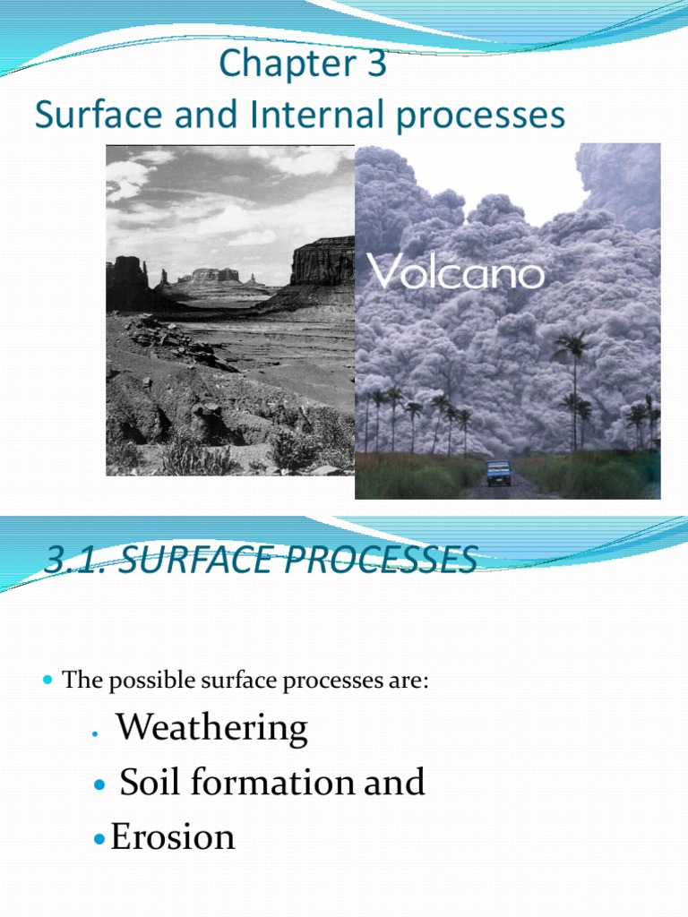 Surface Process | PDF | Weathering | Erosion