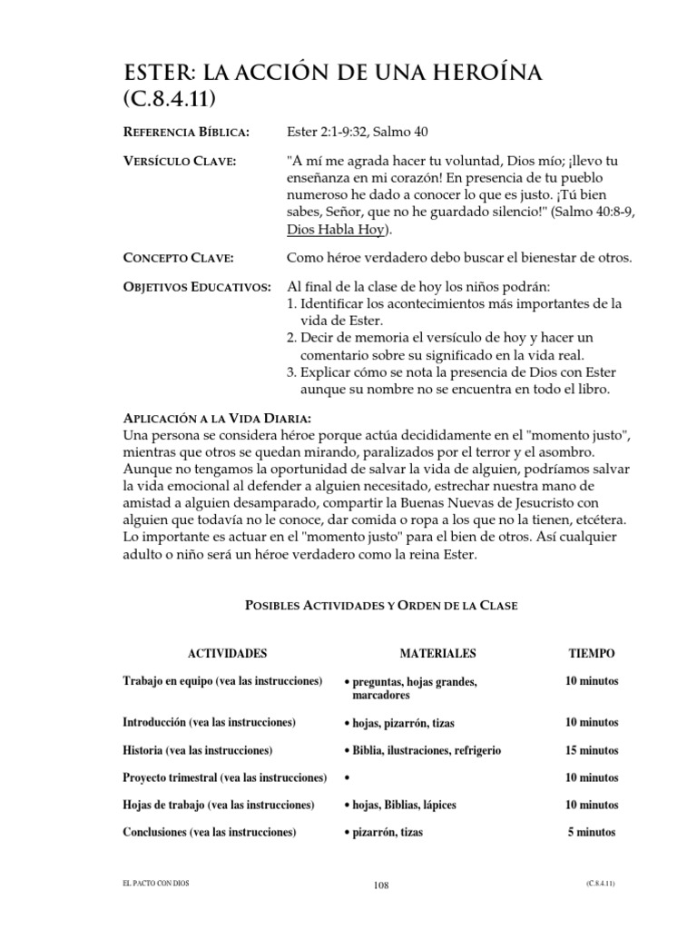 Ester PDF | PDF | Esther | Religión y creencia