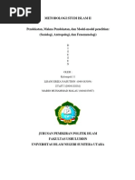 Makalah Teori-Teori Sosial | PDF | Ilmu Sosial | Filsafat