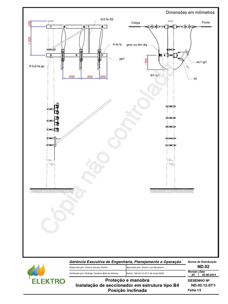 Desenho Tecnico Chave Faca | PDF