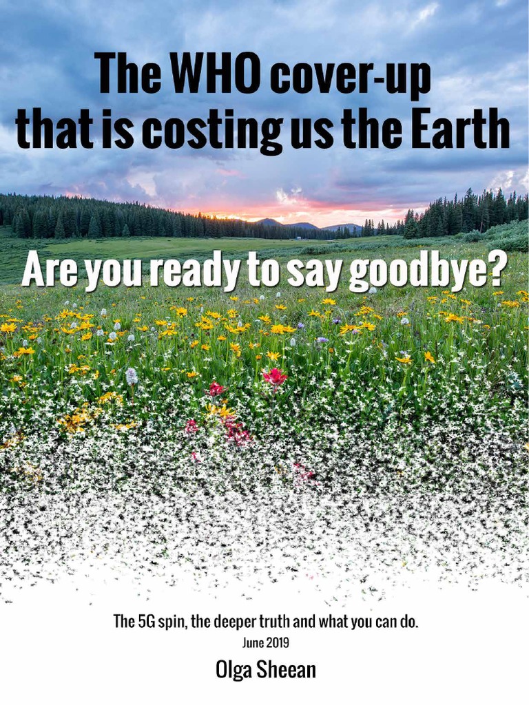 WHO Cover Up | PDF | Internet Of Things | Extremely High Frequency