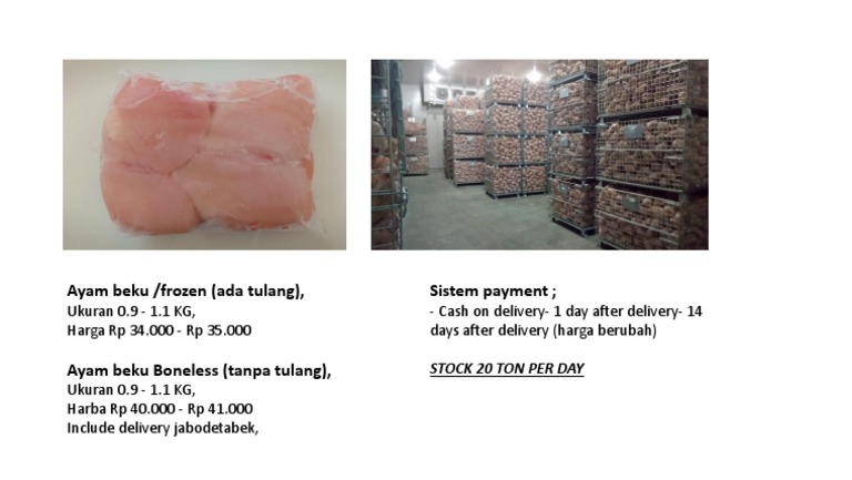 Ayam Frozen | PDF