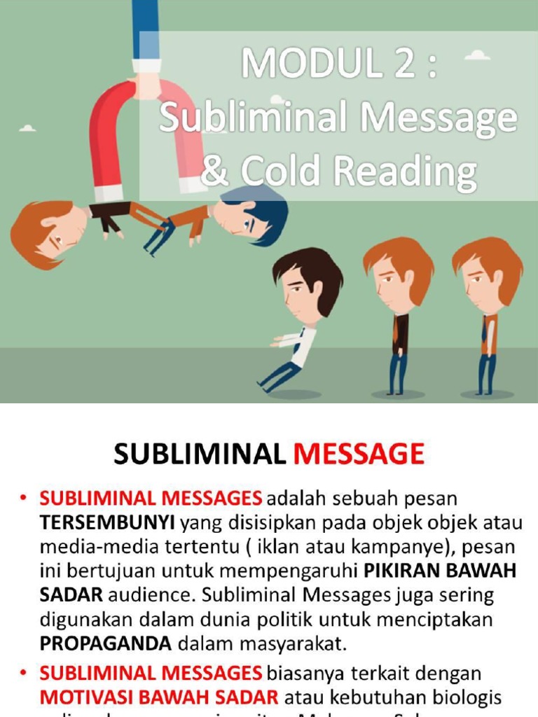 Subliminal Message | PDF