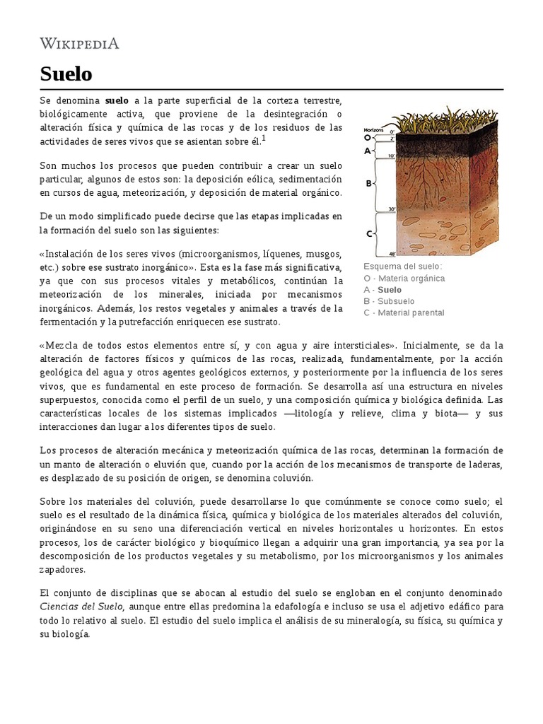 Suelo | PDF | Suelo | Materiales naturales