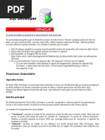 Manual Oracle SQL Developer | PDF | SQL | Oracle Corporation