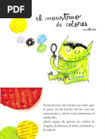 Cuento El Monstruo de Las Emociones | PDF | Artes del lenguaje y ...