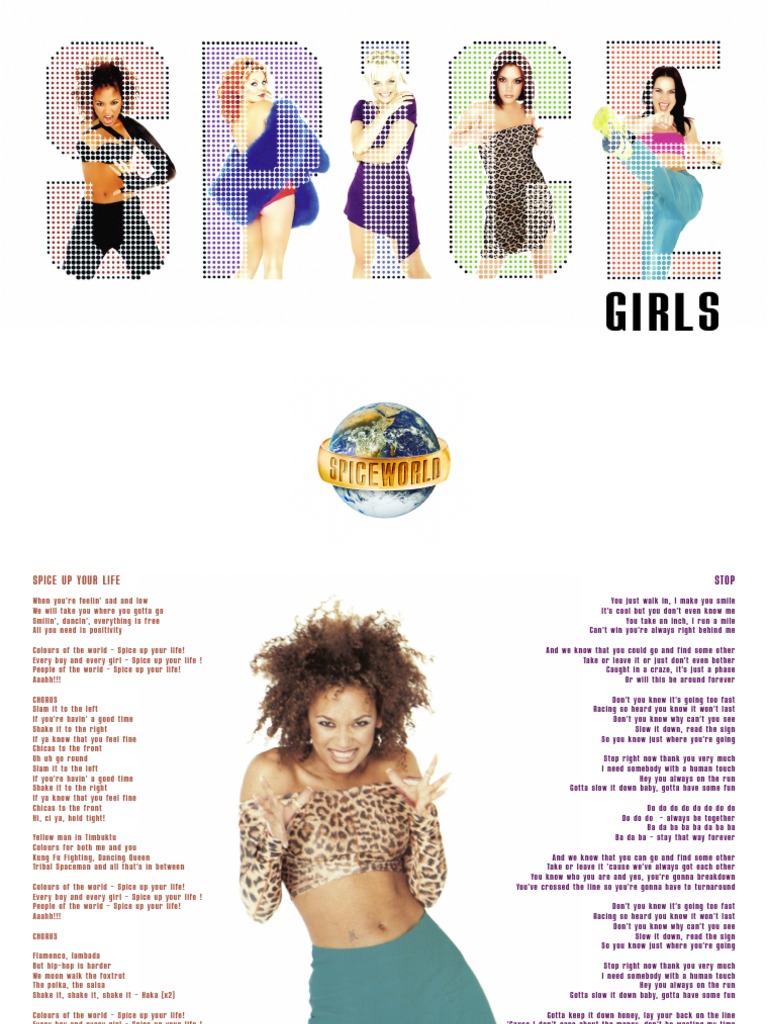 Spice Girls - Spiceworld - Digital Booklet 2.0 PDF | PDF ...