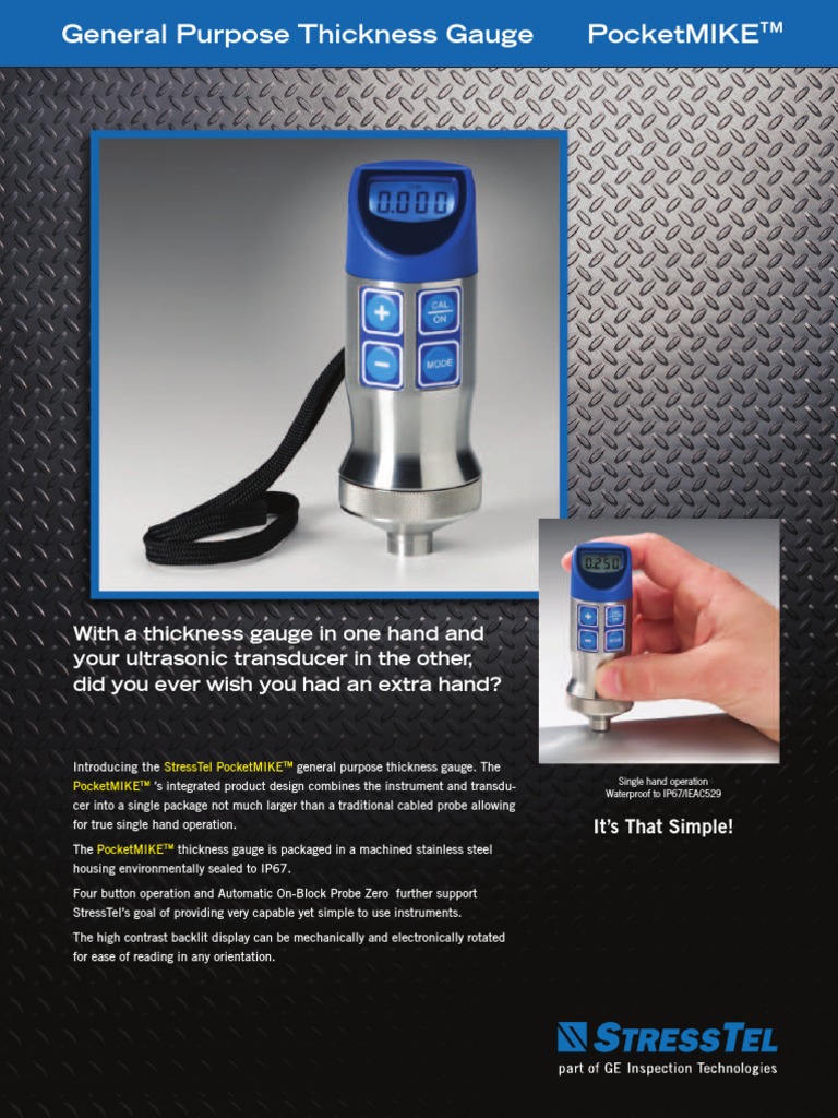 POCKETMIKE | PDF | Calibration | Equipment