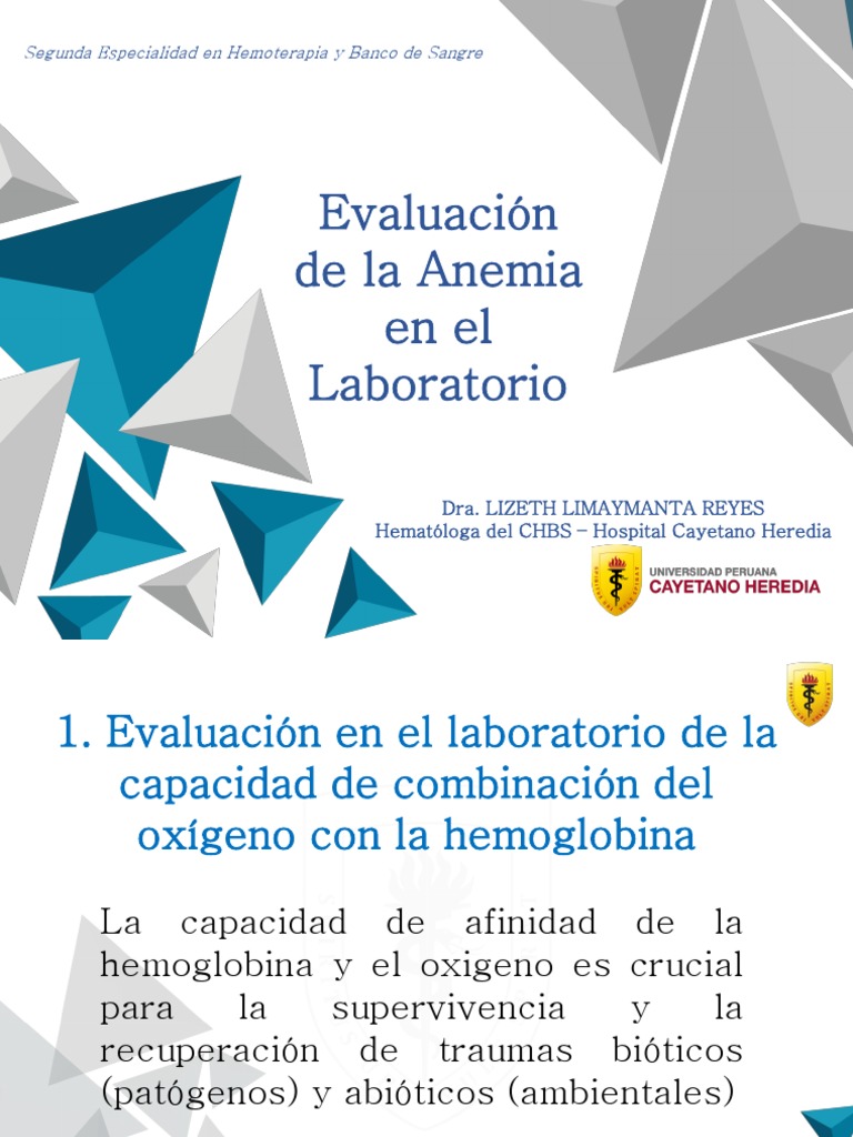 Evaluacion de La Anemia en Laboratorio | PDF | Hemoglobina | Electroforesis