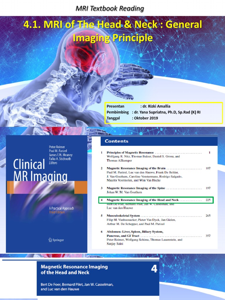 MRI Principles for Head and Neck Imaging | PDF