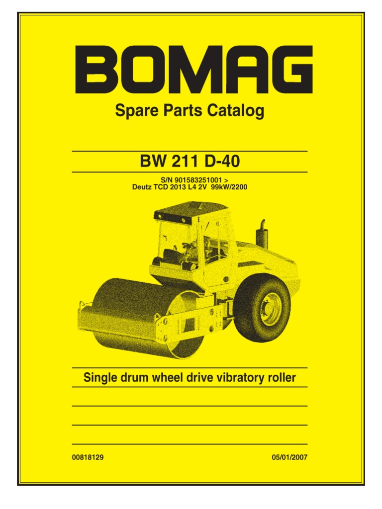 236699925-BOMAG Bw211d-40-Manual-Partes PDF | PDF