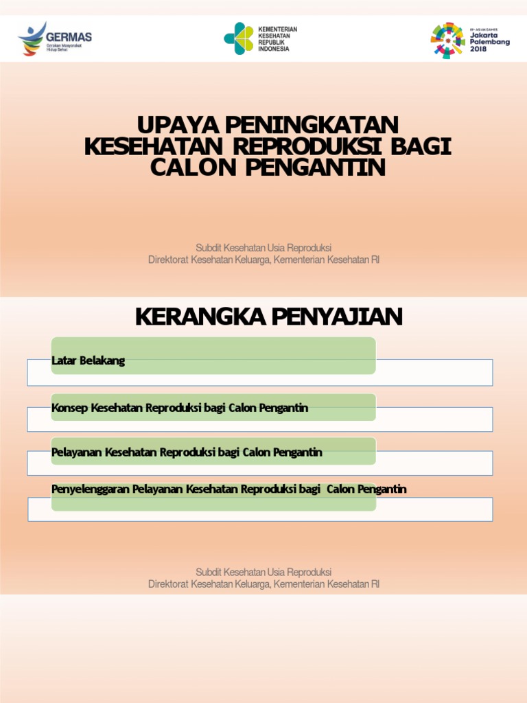 Materi Kesehatan Reproduksi Catin | PDF