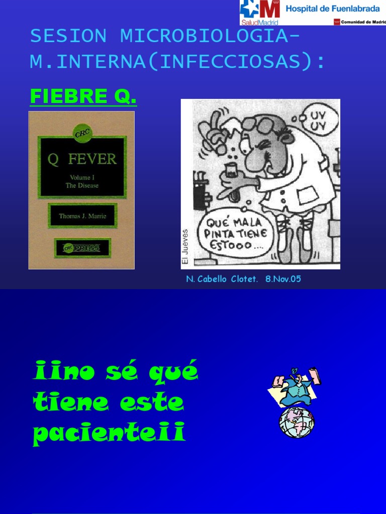 05-11-03 - MEDICINA INTERNA - Fiebre Q | PDF | Inmunología ...