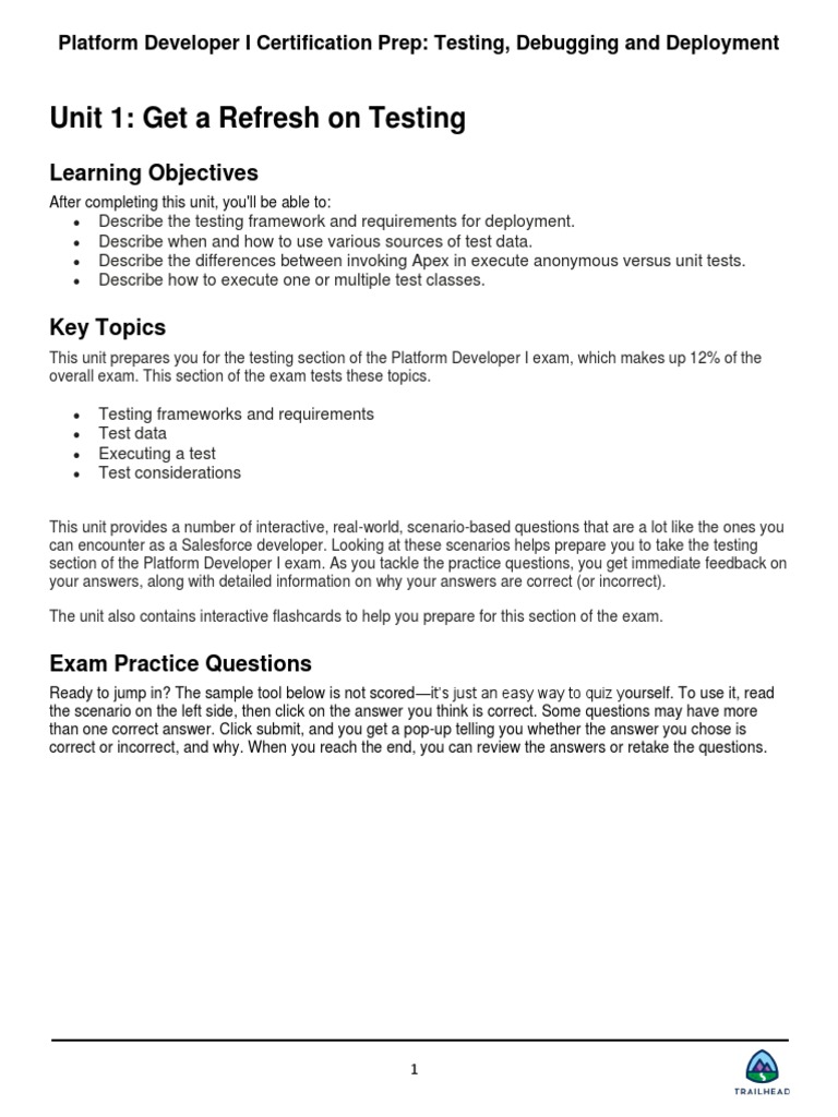 PDI Mod 4 Printable | PDF | Unit Testing | Test (Assessment)